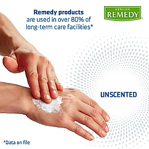 Medline Remedy Clinical Silicone Cream (4 oz), 12 Count, Unscented, Chapped, Sensitive Skin, Breathable, Incontinence Care, Soothing, Breathable Film, Moisturizing, Nourishing