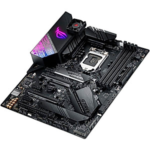 ASUS ROG Strix Z390-E Gaming Motherboard LGA1151 (Intel 8th 9th Gen) ATX DDR4 DP HDMI M.2 USB 3.1 Gen2 802.11AC Wi-Fi