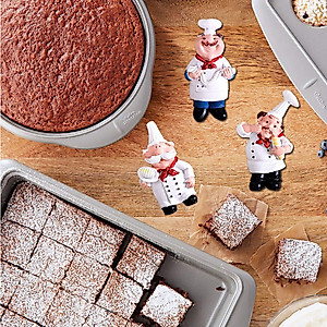 6 Pack Chef Fridge Magnet Refrigerator Magnets, Italian French Chef Figurine Statue Home Kitchen Restaurant Decorations 3D Resin Baker Magnets Wall Decors