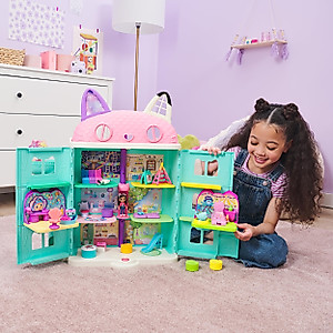 Gabby’s Dollhouse, MerCat’s Spa Room Playset, with MerCat Toy Figure, Surprise Toys and Dollhouse Furniture, Kids Toys for Girls & Boys 3+