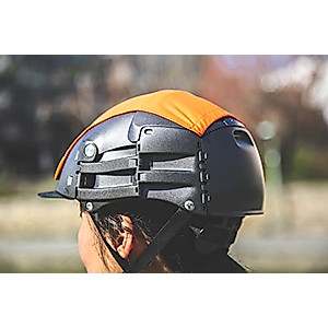 Overade Unisex's Helmet Cover, Orange, X-Large