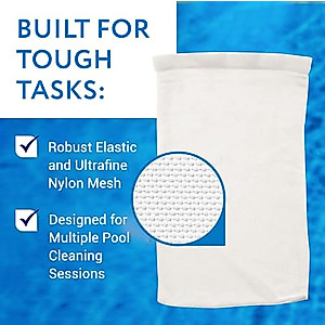 IMPRESA Products 10-Pack Micro Filter Bags Fits Water Tech Pool Blaster Pool Vacuum Cleaners…