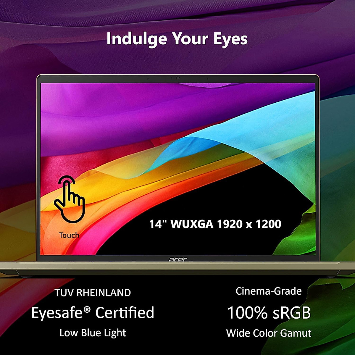 acer 2023 Newest Aspire 5 Premium Laptop: 15.6" FHD 1080P Display, AMD Ryzen 3 3200U(Beat i5-7200u), 16GB RAM, 512GB SSD, Backlit KB, WiFi, HDMI, Win10/11s