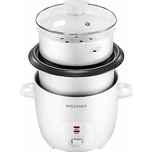 Insignia - 2.6-Quart Rice Cooker - White (NS-RC14WH7)