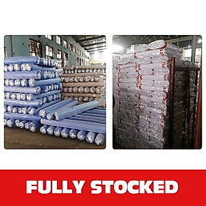 100% White Cotton Fabric for Sewing by 1 Yard, 59”Width Quilting Fabric Medium Weight 5.8 oz, Muslin Fabric by The Yard, Embroidery Cloth Fabric