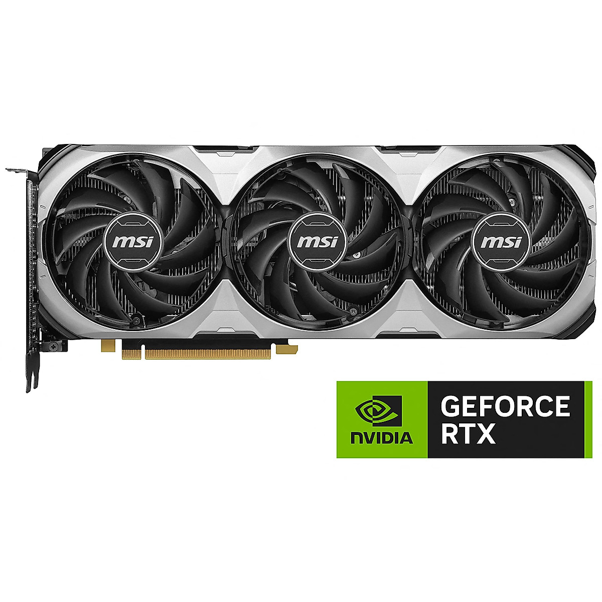 MSI Gaming GeForce RTX 4060 Ti 8GB GDRR6 Extreme Clock: 2580 MHz 128-Bit HDMI/DP Nvlink TORX Fan 4.0 Ada Lovelace Architecture Graphics Card (RTX 4060 Ti Ventus 3X 8G OC)