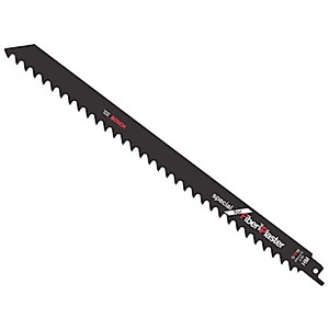Bosch SFP12 2 12-Inch Fiber & Plaster Cutting reciprocating Saw Blades - 2 Pack