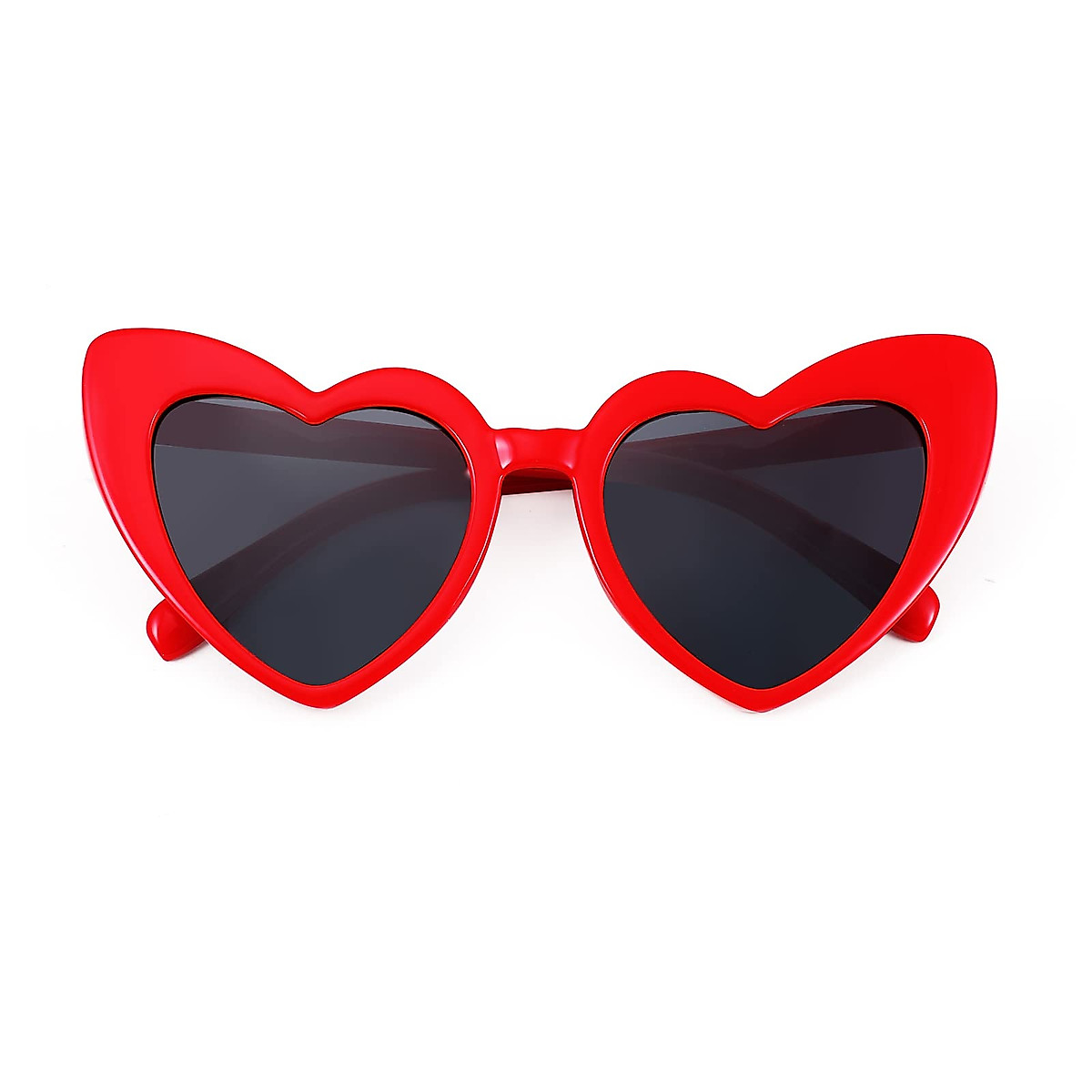 FEISEDY Vintage Heart Shaped Sunglasses Women Stylish Love Eyeglasses B2421-P1