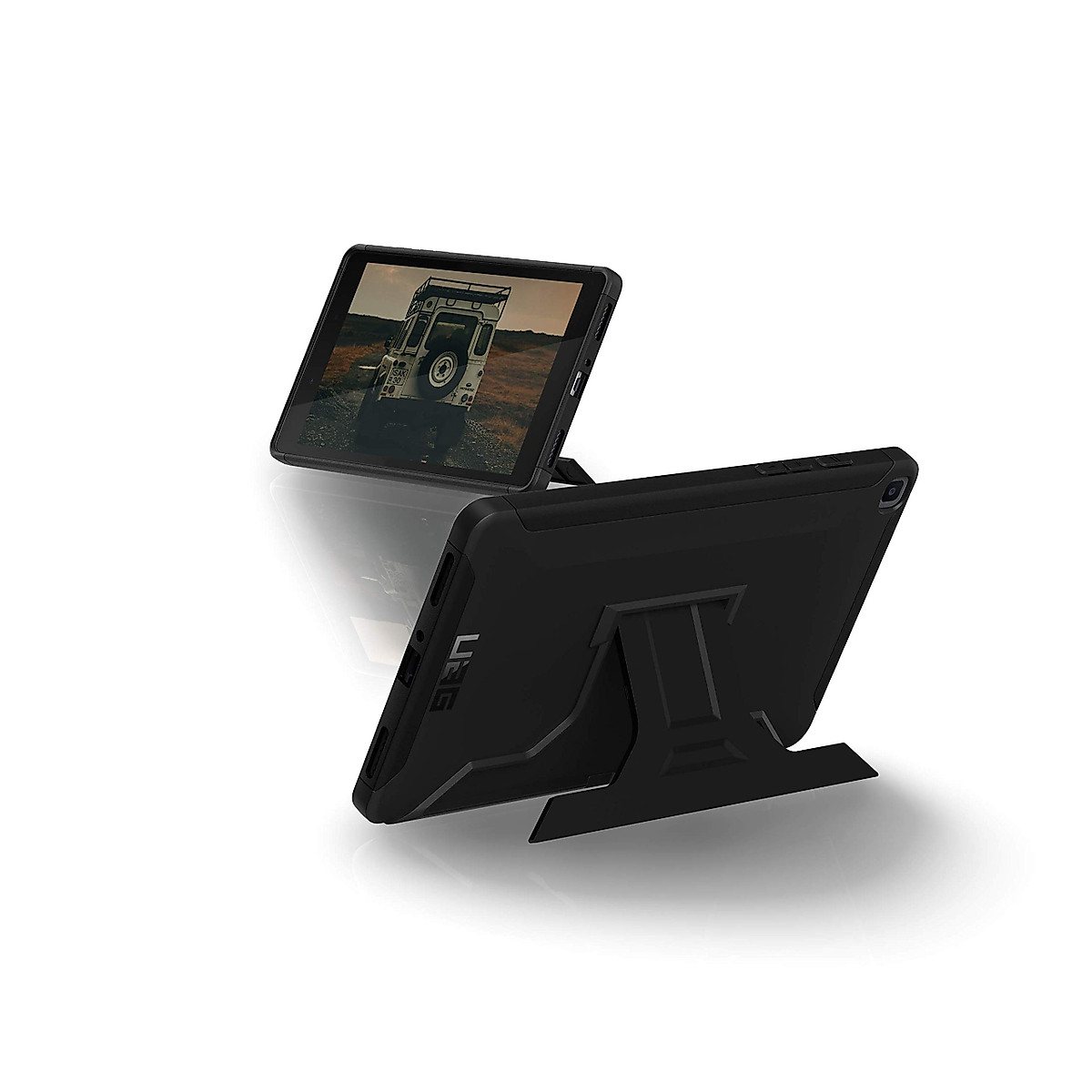 URBAN ARMOR GEAR UAG Samsung Galaxy Tab A 8.0 (2019) (SM-T290) Scout Feather-Light Rugged [Black] Military Drop Tested Case