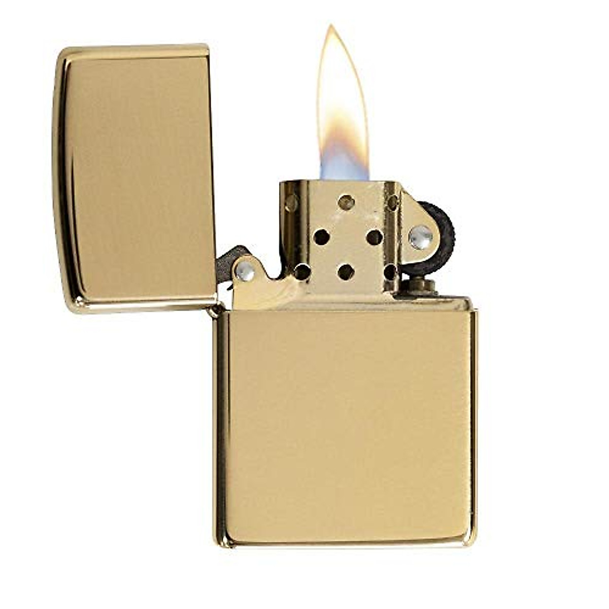 Zippo Armor High Polish Brass Pocket Lighter