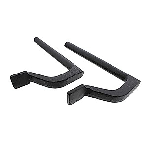 DCT Bench Holdfast Woodworking Tools – 8in Bench Holdfast Clamps Woodworking Bench Holddown Clamps, 2 Pack