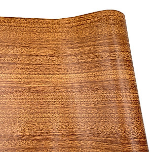 Yifely Brown Wood Textured Vinyl Drawer Paper Self-Adhesive Shelf Liner Countertop Sliding Door Sticker 17.7 Inch by 9.8 Feet