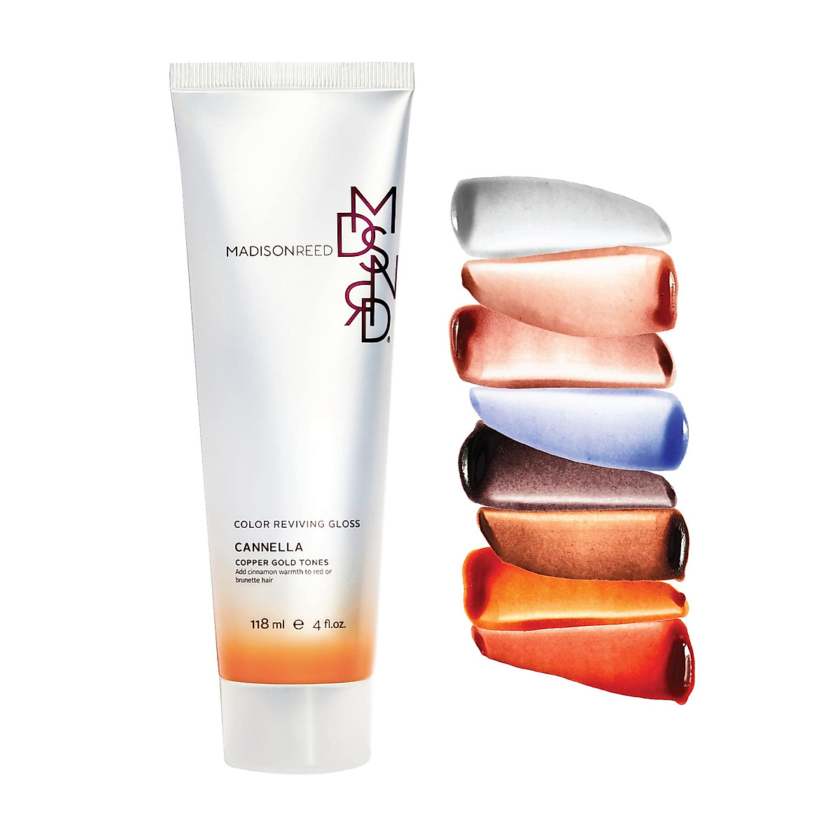 Madison Reed Color Reviving Gloss, Cannella - Copper, Semi-Permanent Hair Dye, Enhances Hair Color & Corrects Tone, Adds Brilliant Shine, Keratin & Argan Oil, 4 Fl Oz (118 mL)