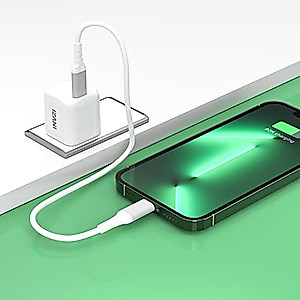 INVZI USB C Charger 20w - PD Fast Charging USB C Wall Charger Block – Mini Power Adapter for iPhone 13 Pro Max/13 Pro/13 Mini/SE/iPhone 12 Pro Max/11, Pixel 5/4 4XL/3 3XL, Galaxy, iPad/iPad Mini/Pro