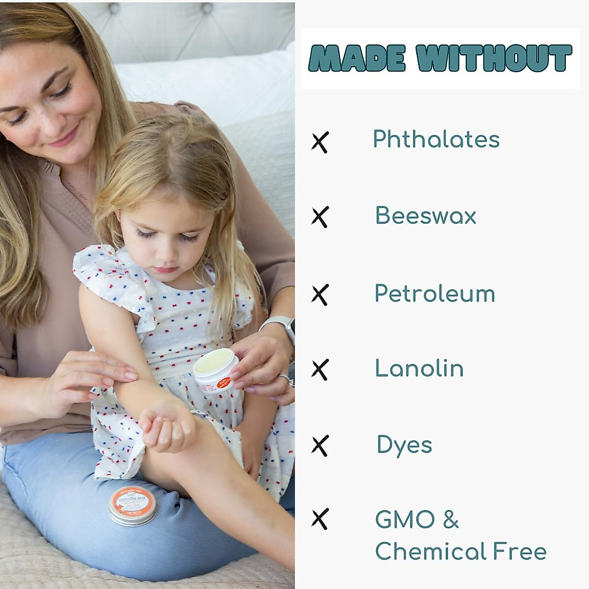 Lane & Co Everything Balm - Plant-Based Baby Care Balm for Diaper Rash, Cradle Cap, Chapped Lips, Dry Skin - Ideal for Sensitive, Delicate Newborn Skin - Suitable for Babies, Kids, Mothers, Adults