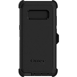 OtterBox Defender Series Screenless Edition Case for Samsung Galaxy Note 8 (Only) - Holster Clip Included - Non-Retail Packaging - Black