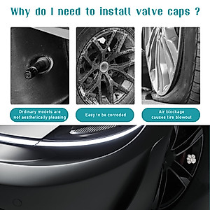 Augeny 4PCS Crystal Paw Tire Valve Caps, Bling Handmade Rhinestone Car Tire Valve Dust Caps with Airtight Seal, Universal Vehicle Tire Rim Valve Stem Covers for Women and Girls (White)