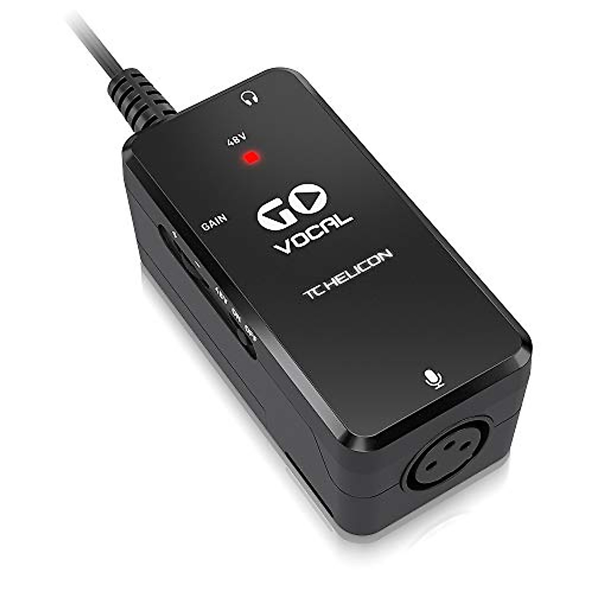 TC Helicon GO VOCAL Microphone Preamp for Mobile Devices