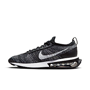 Nike Mens Air Max Flyknit Racer DJ6106 001 Oreo - Size 10.5 Black/White