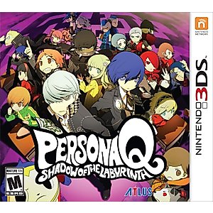 Persona Q: Shadow of the Labyrinth - Nintendo 3DS Standard Edition (Renewed)