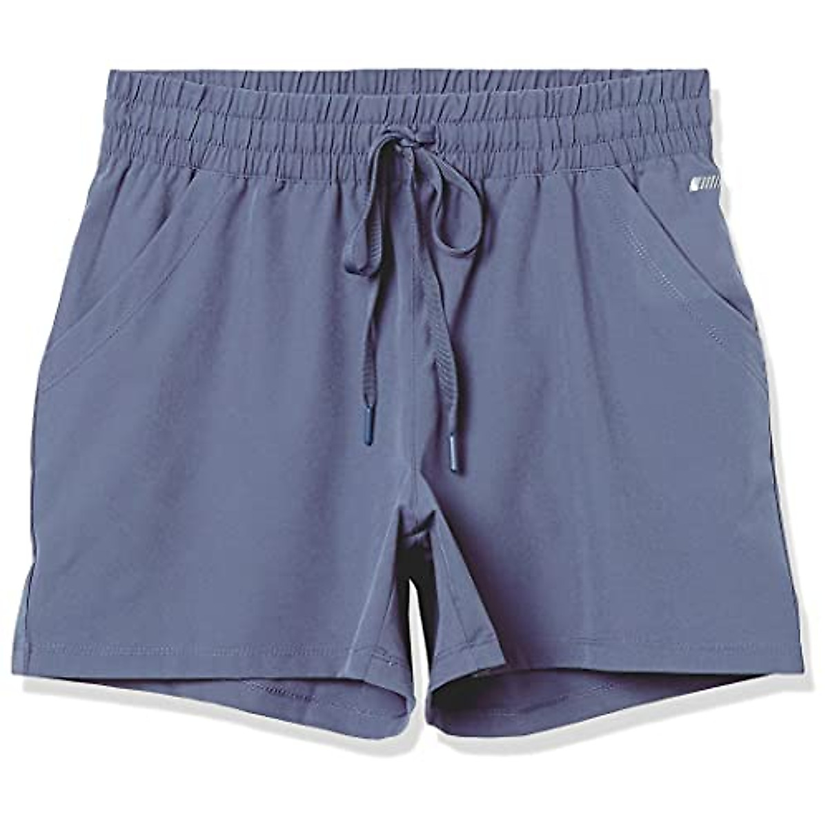 Amazon Essentials Women's Studio Woven Stretch Short, Blue Nightshadow, Large