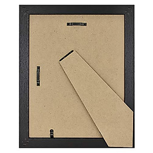 MCS Studio Document Frame, Gallery Wall Frame Fits 8.5 x 11 Diplomas, Documents & Certificates, Black Woodgrain, Single