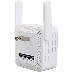 Extendtecc WiFi Booster Wireless WiFi Extender Signal Booster 300Mbps, WiFi Repeater Wireless Signal Booster 2.4 GHz Dual Band 4 Antennas 360° Full Coverage Internet Extender