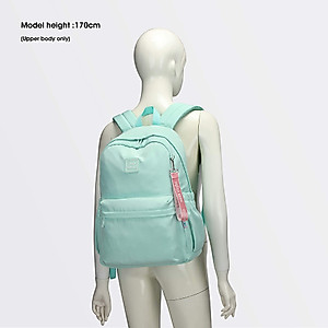 Caran·Y 30L Kids School Backpack for Girls Boys 6-18-Lightweight Water-Resistant Design,Multiple Pockets,Adjustable Straps Durable Bookbag for Elementary to High School Students(Green)