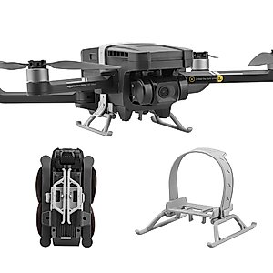 Landing Gear for Holy Stone HS720G,Foldable Increase Height Extension Landing Gear Leg for Holy Stone HS720G Drone Landing Gear Kit (Gray)