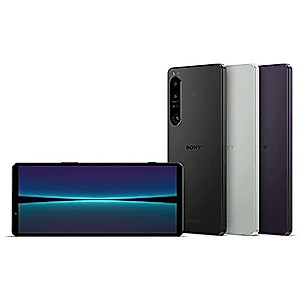 Sony Xperia 1 IV XQ-CT72 5G Dual 256GB 12GB RAM Factory Unlocked (GSM Only | No CDMA - not Compatible with Verizon/Sprint) – White