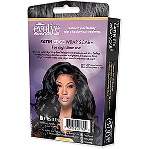 Firstline Evolve Essentials Satin Edge Wrap Scarf,Champagne,1 Count (Pack of 1)