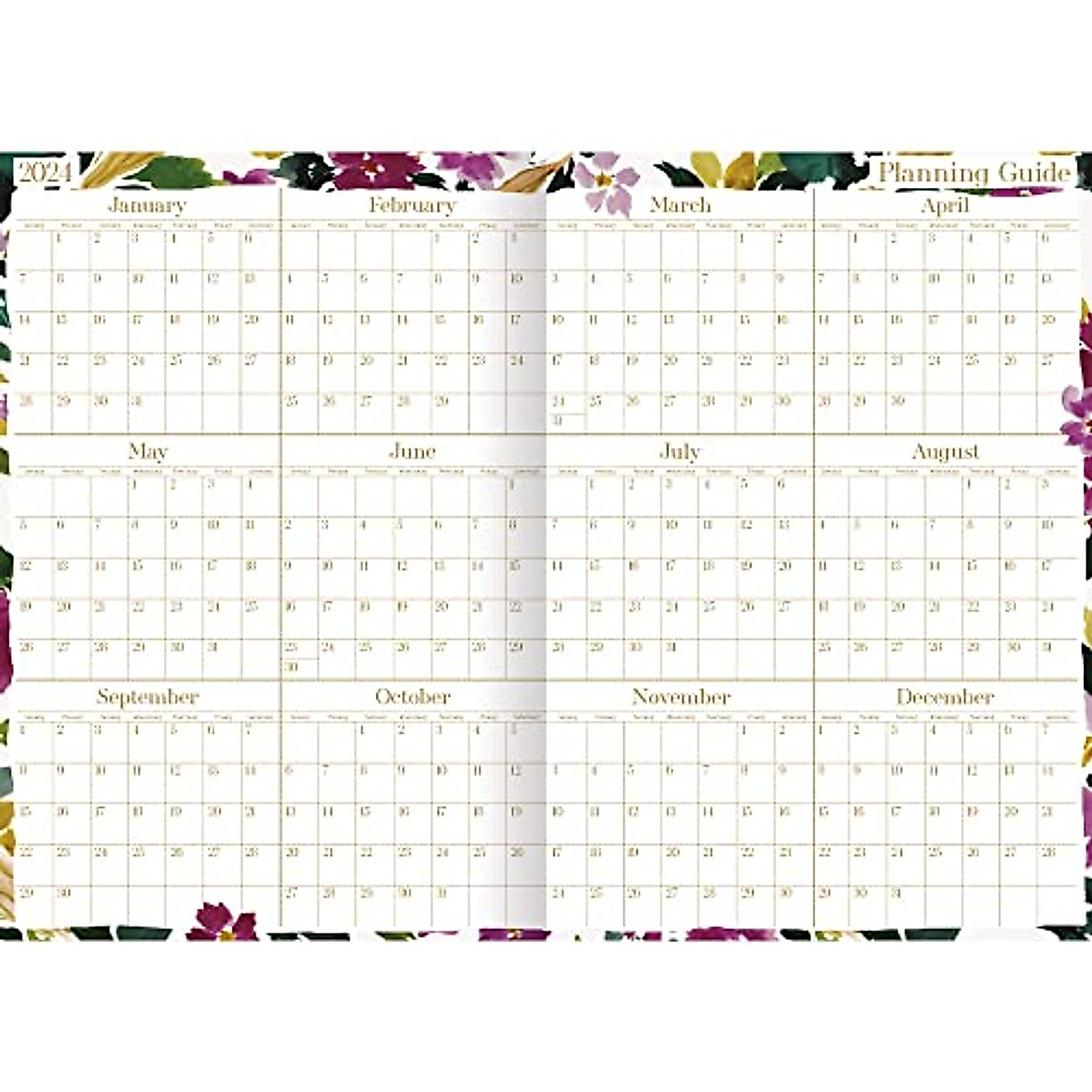 LANG Wild At Heart 2024 Monthly Planner (24991012123)