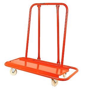Carivia Drywall Cart Panel Dolly, 3000lbs Drywall Sheet Cart, Panel Dolly Cart with 4" Swivel Wheels,Plasterboard Trolley,Handling Wall Panel, Sheetrock, Sheet Panel for Home Garage Warehouse