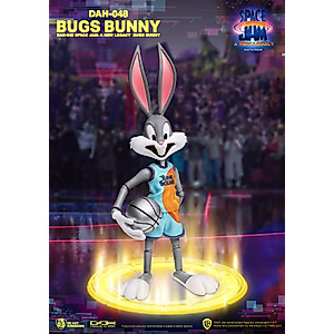 Beast Kingdom Space Jam: A New Legacy: Bugs Bunny DAH-048 Dynamic 8ction Heroes Action Figure,Multicolor