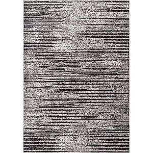 nuLOOM Elsa Faded Area Rug, 9' x 12', Grey