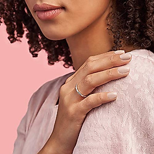 PANDORA Droplets Ring, Sterling Silver, Cubic Zirconia, Size 7