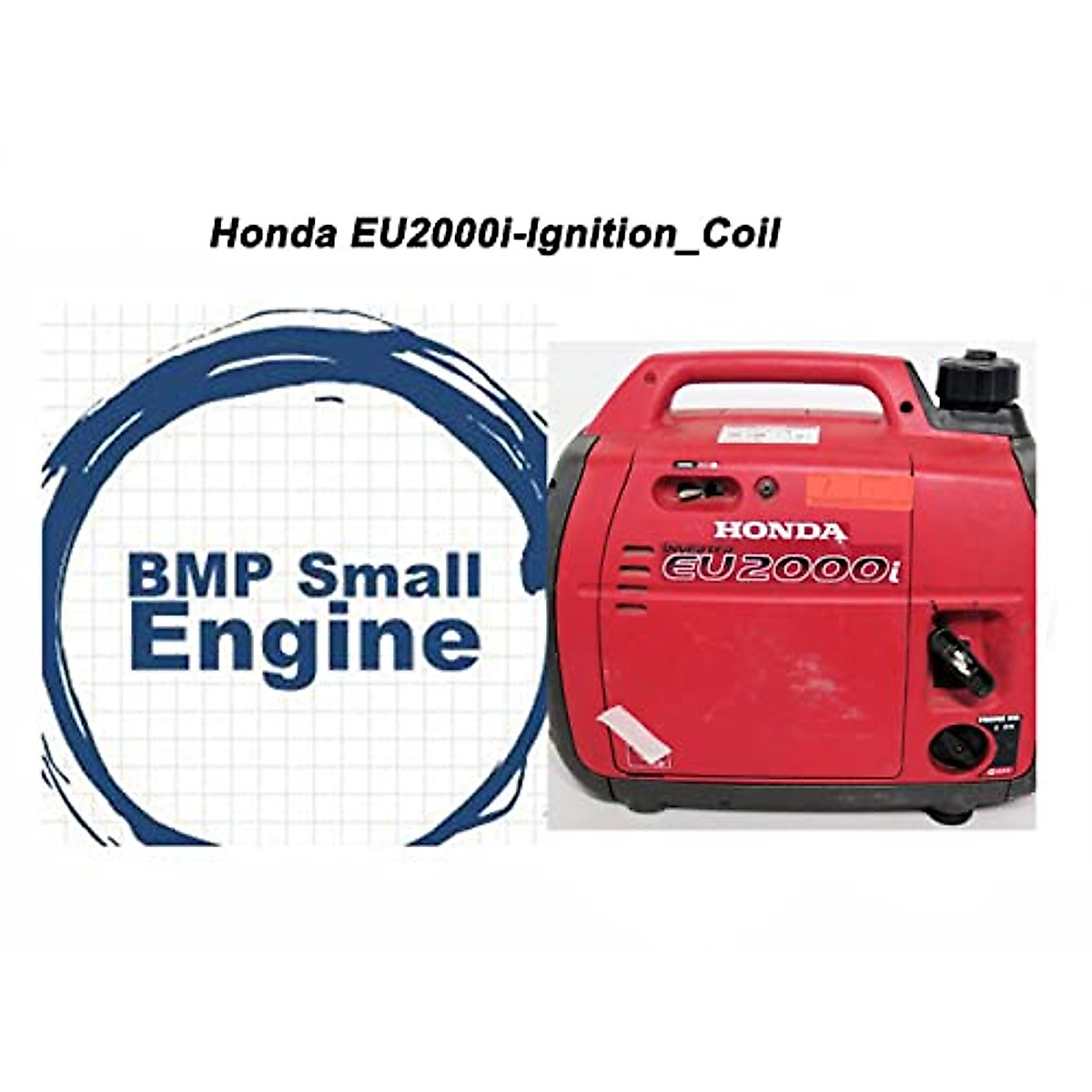 BMotorParts Ignition Coil for Honda 2000 Watt Inverter Generator EU2000i EU2000iK1 EU2000iT1
