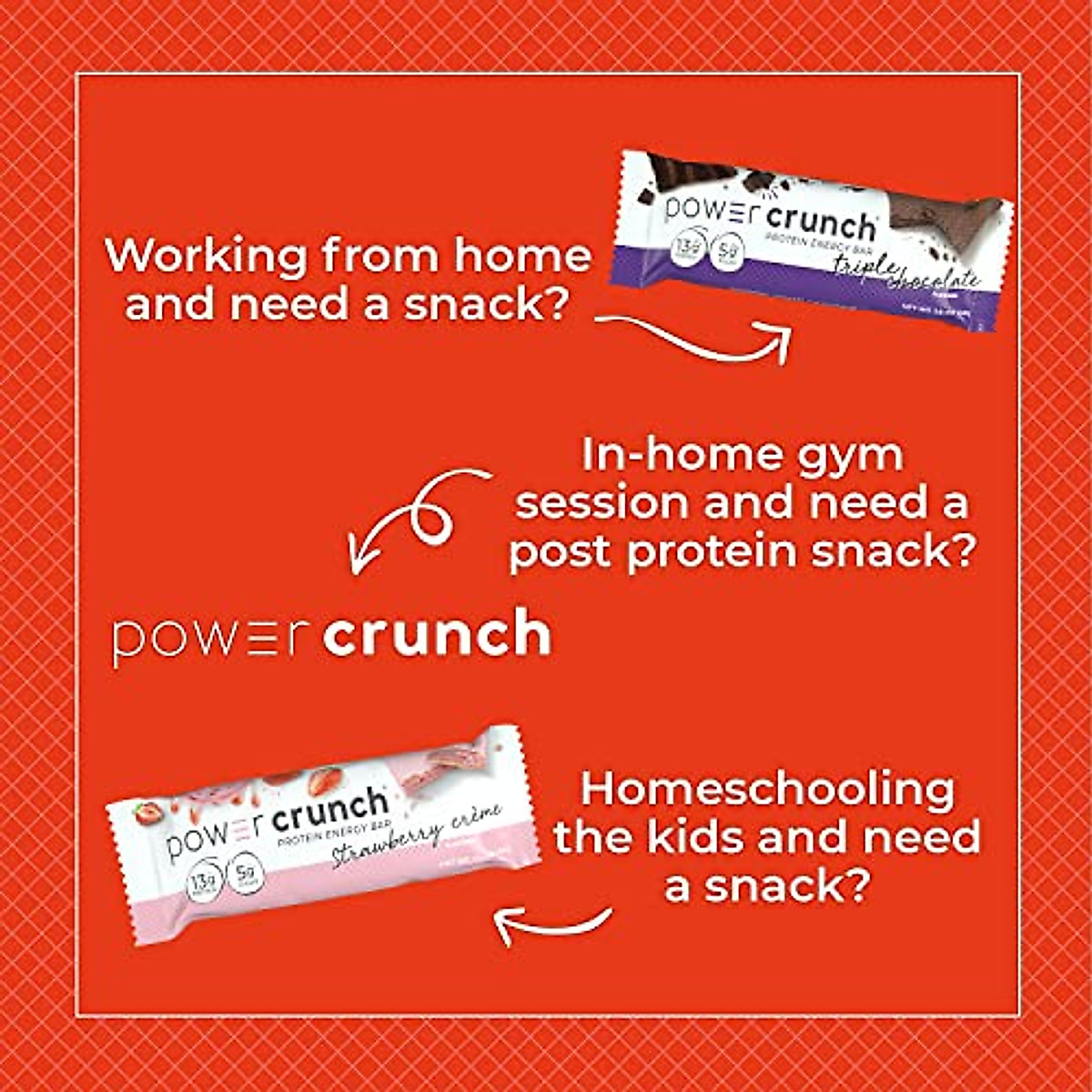 Power Crunch Whey Protein Wafer Bars, High Protein Snacks with Delicious Taste, Peanut Butter Fudge, 1.4 Ounce (12 Count)