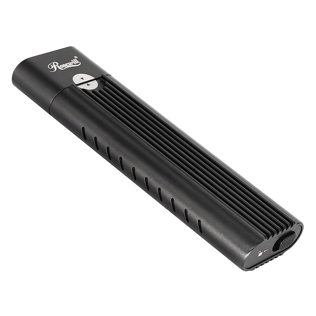 Rosewill USB-C to M.2 NVMe Tool-Free Enclosure Adapter, 10Gbps USB-C 3.1 Gen 2, Thunderbolt 3 Compatible, Supports M.2 NVMe SSDs 2230, includes USB-C and USB 3.0 Cables - RHUB-20001