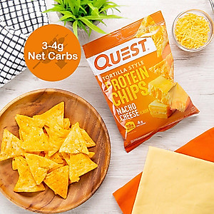 Kozy Home Quest Protein Chips Variety Pack - Assorted Flavors - High Protein Snacks - 6 Pack High Protein, Low Carb, Gluten Free, 1.1 Ounce(Kova Harper Packaging)