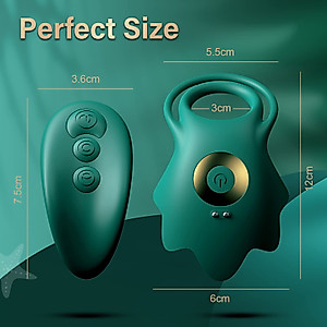 Vibrating Cock Ring, Penis Ring Sex Toy Vibrator with 10 Vibration Modes & USB Rechargeable, Silicone Adult Sex Toy for Men, G spot Clitoral Vibrator for Woman Couple, Adult Sex Toys & Games
