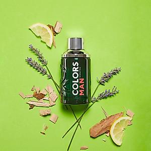 United Colors Of Benetton Colors Man Green Men EDT Spray 3.4 oz