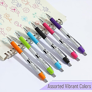 Mr. Pen No Bleed Pens, Bible Pens, Fine Tip, Assorted Color, Pack of 6