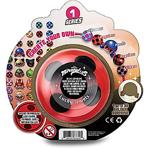 Miraculous Ladybug Lucky Jewels Charm Bracelet, Necklace, Dangle & More! (Blind Box) - Collect All 68 Gems! with 5.5" Super Articulated Doll (3)