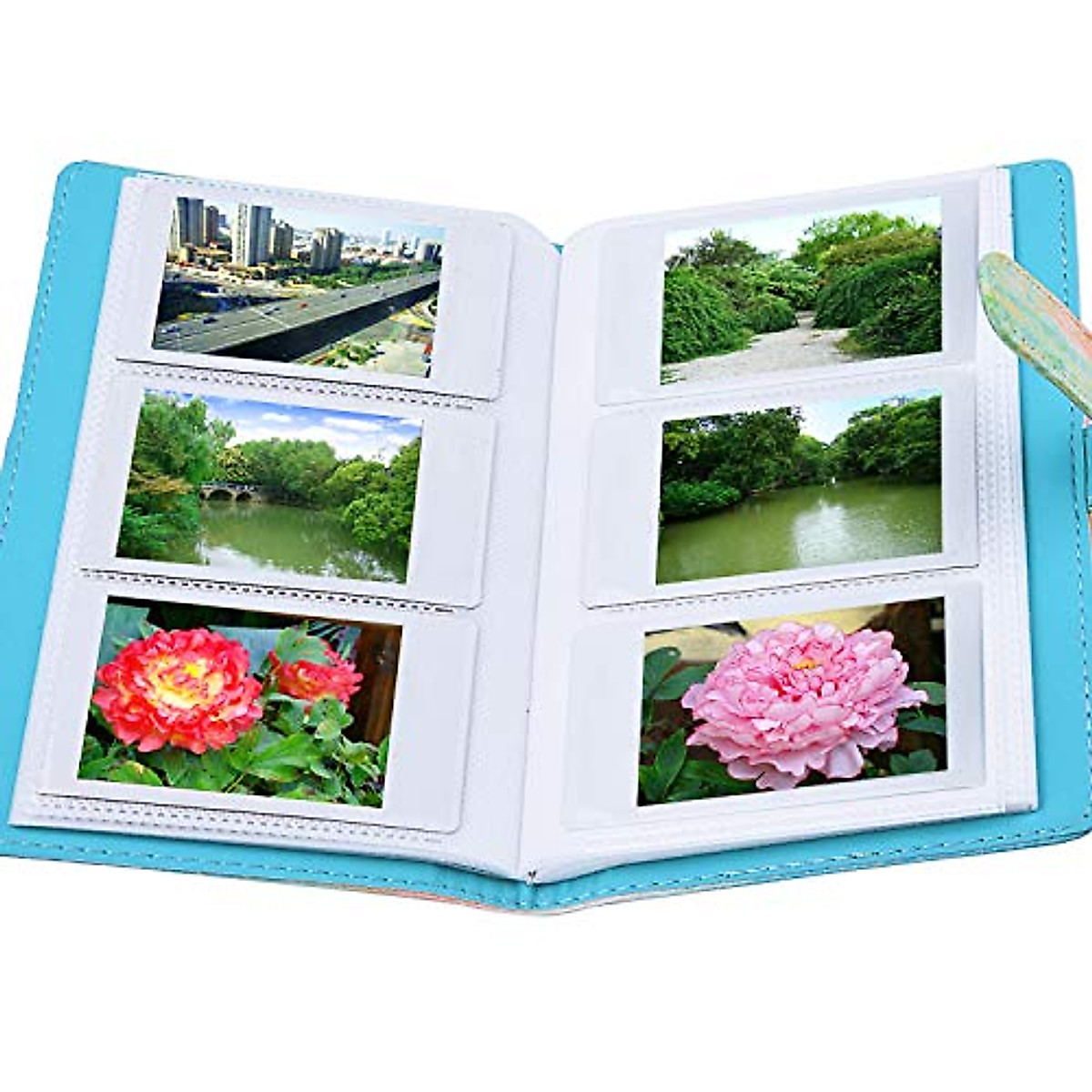 Sunmns Accessories Bundle Kit Set Compatible with Fujifilm Instax Mini 11 Instant Camera, Accessory Include Case, Album, Film Stickers, Desk Frames, Paper Frame, Filters, Strap (Rainbow)