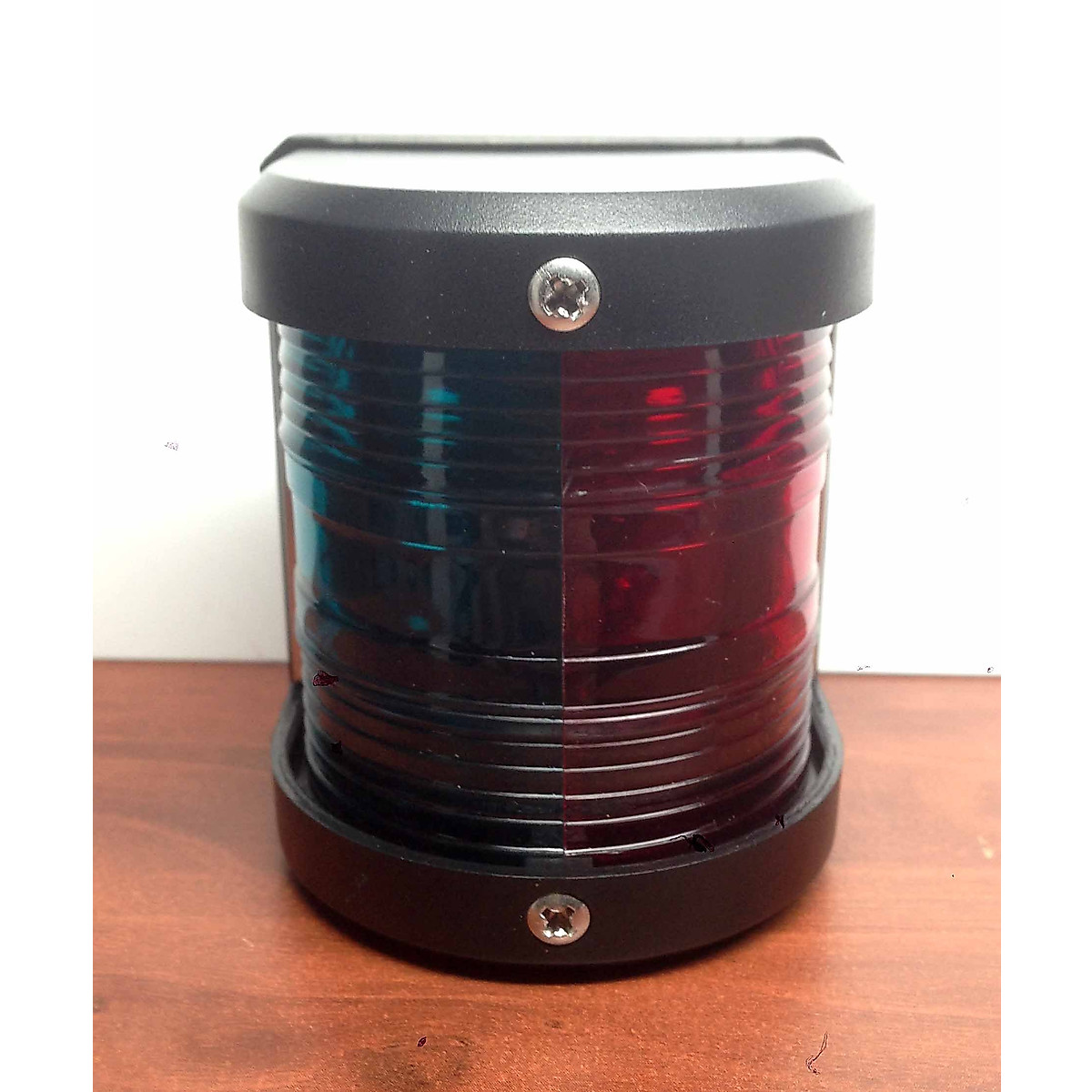 Pactrade Marine Boat Pontoon LED Navigation Light Black ABS Plastic Housing Boats Up to 12M Waterproof IP:66 Surface Mount 2NM (Combo Green and Red Bow)