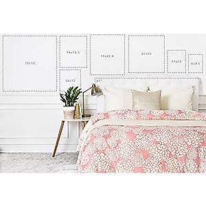 Amazon Brand – Rivet Pineapple Speck Print Wall Art in Gold Wood Frame, 12" x 12"