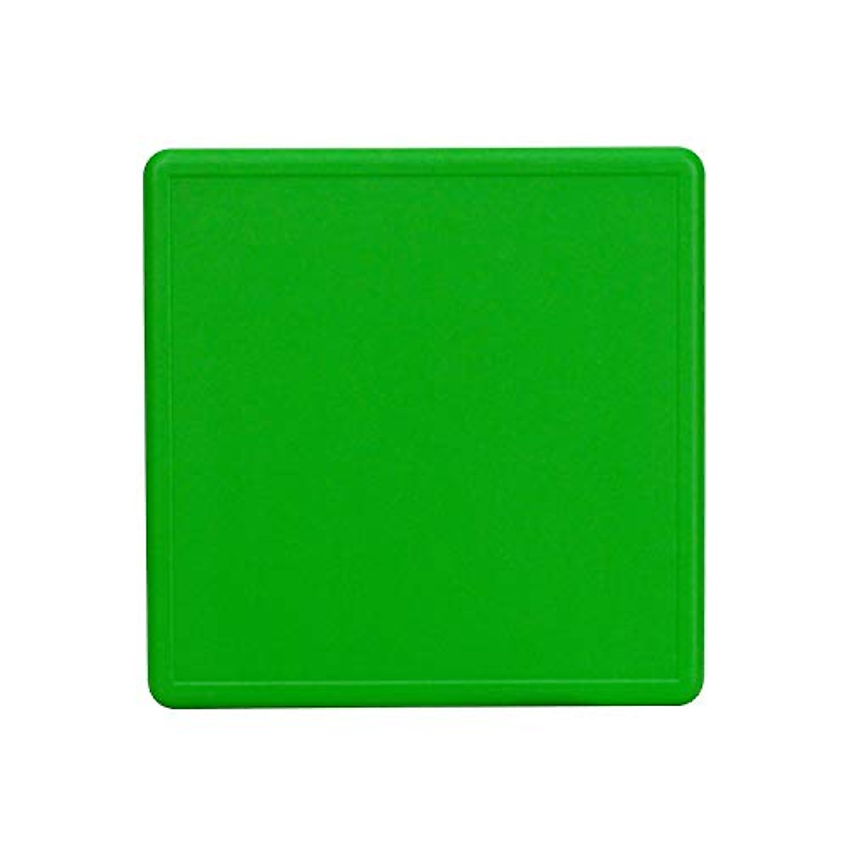 Flash Furniture Wren 24'' Square Green Plastic Height Adjustable Activity Table