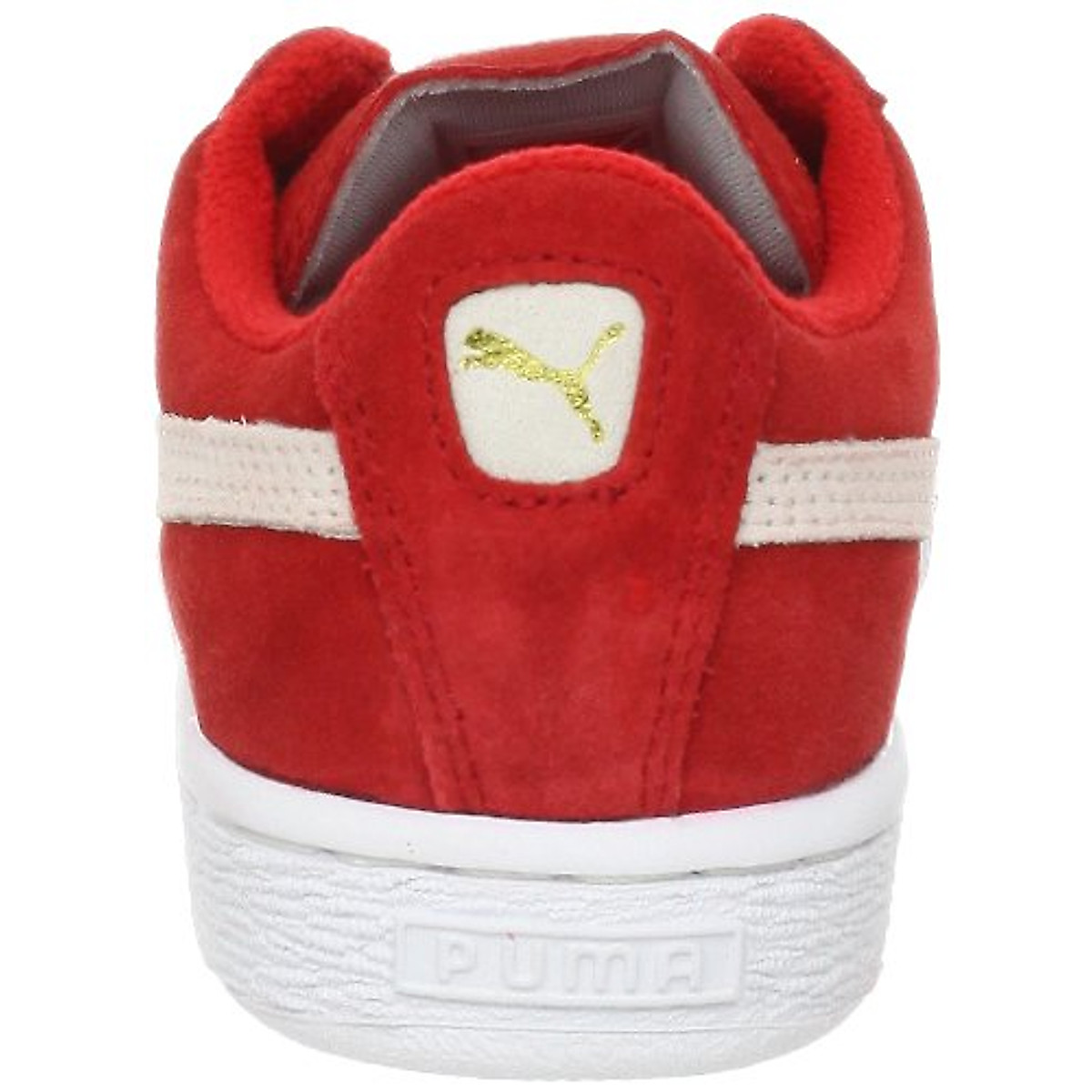 PUMA Suede JR Sneaker High Risk Red/White 7 M US Big Kid