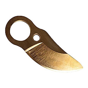 Replacement Blade for Electric Pruning Shears,SK5 Titanium plating Replacement Blades, 30mm/40mm Sharp Durable Cutting, Replace The Blade Garden Accessories ( Color : Moving blade , Size : 1.57in )